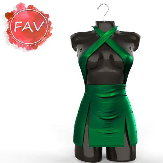 Second Life Marketplace Green Tight Dress Legacy Perky